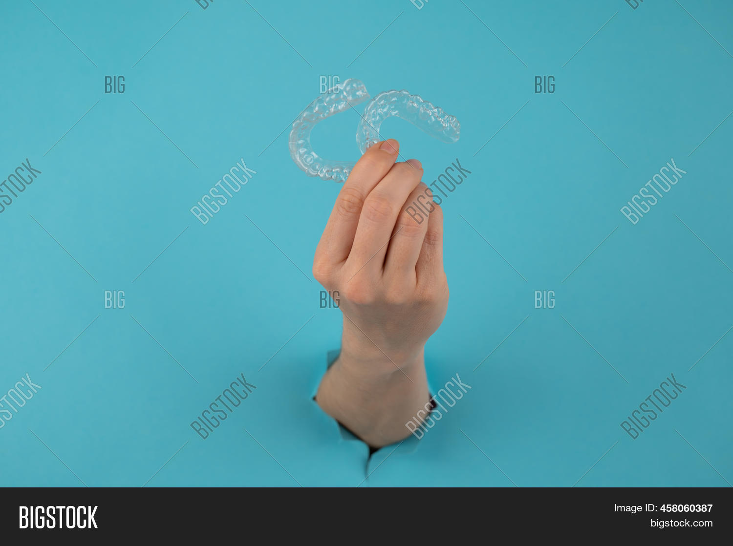 Female Hand Sticking Image & Photo (Free Trial) | Bigstock