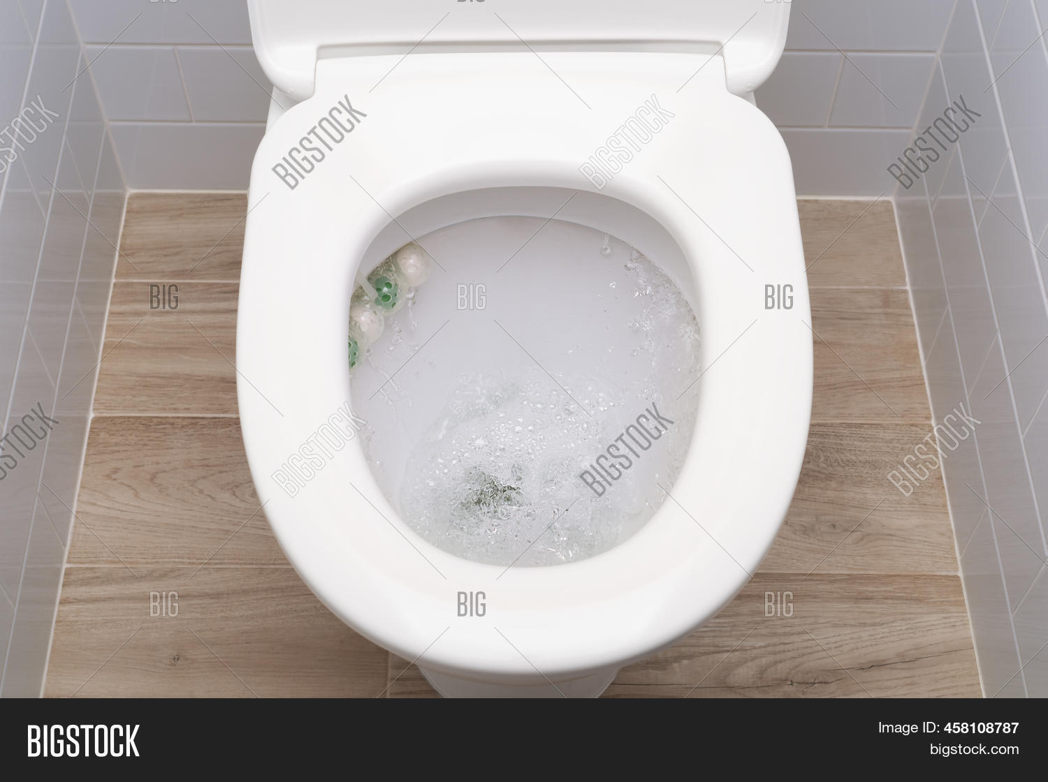 Water Flushing Toilet Image & Photo (Free Trial) | Bigstock