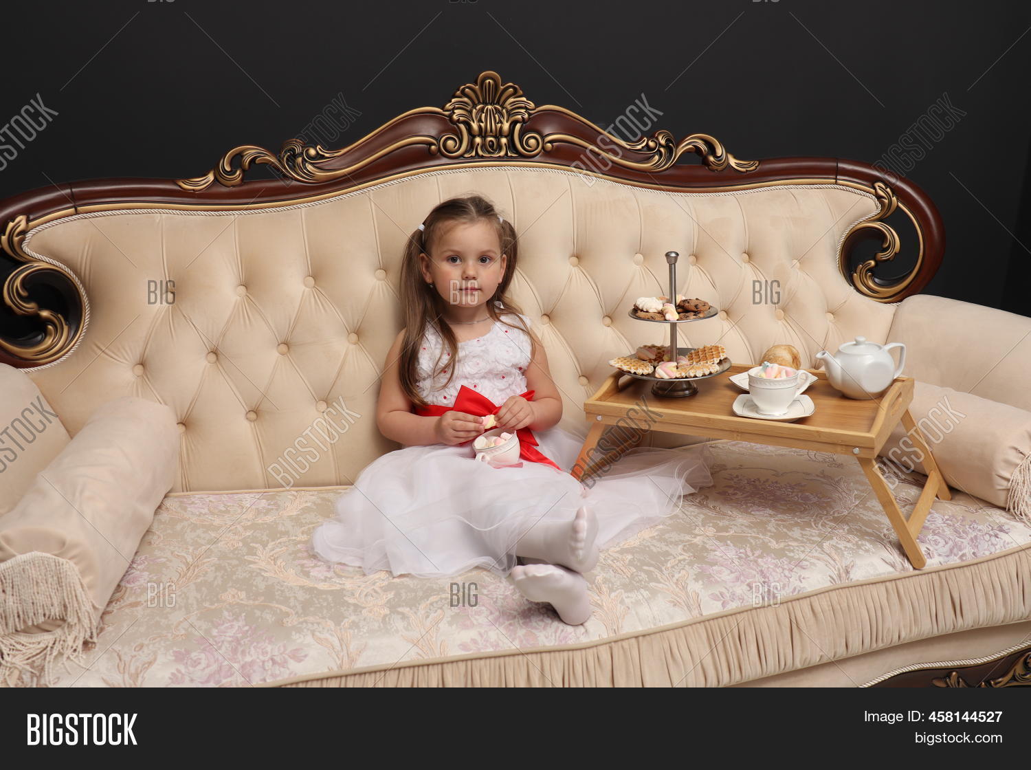 Little Girl Drinking Image & Photo (Free Trial) | Bigstock