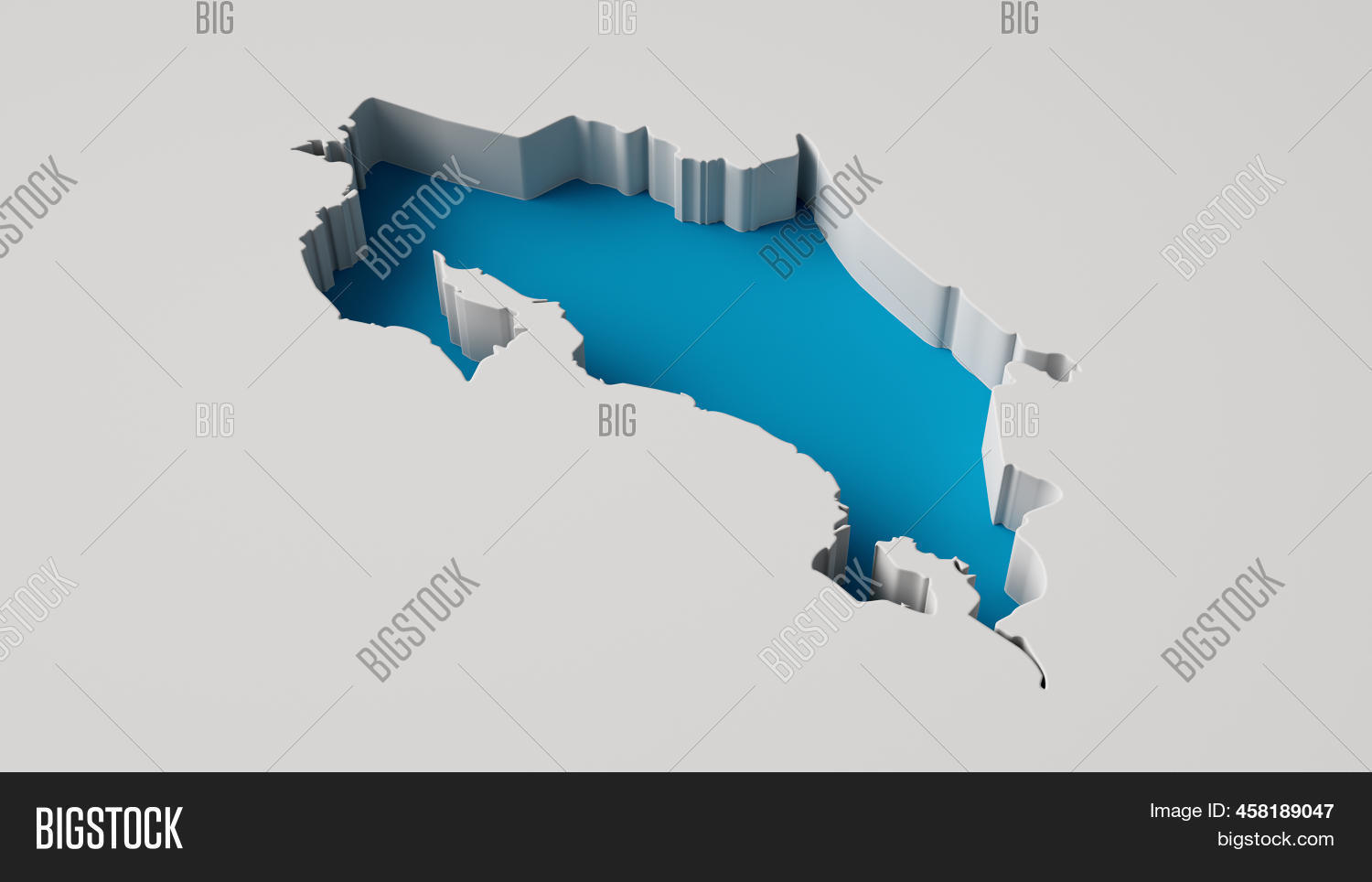 Country Shape Costa Image & Photo (Free Trial) | Bigstock