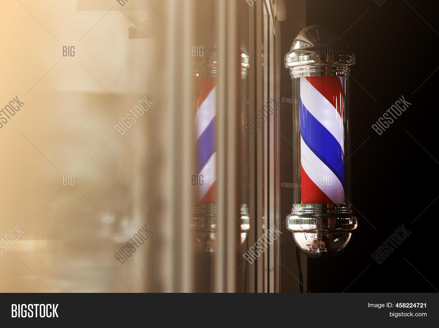 Barber Pole Spinning Image & Photo (Free Trial) | Bigstock
