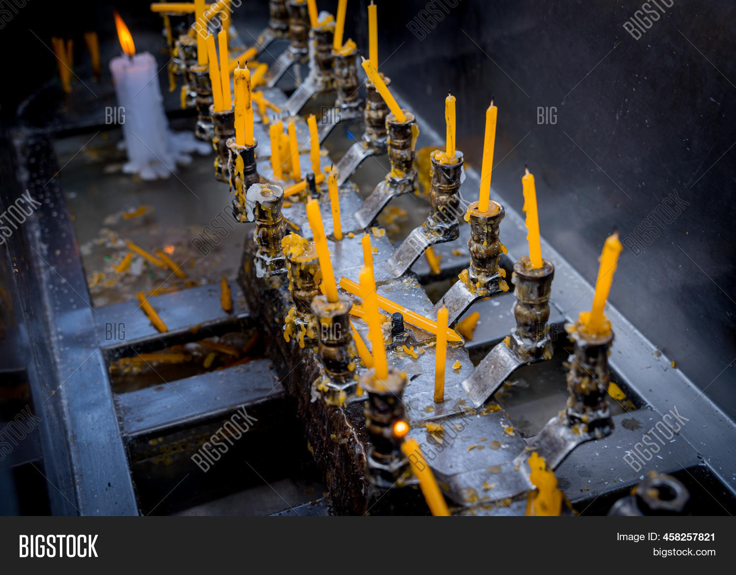 Ritual Burning Incense Image & Photo (Free Trial) | Bigstock