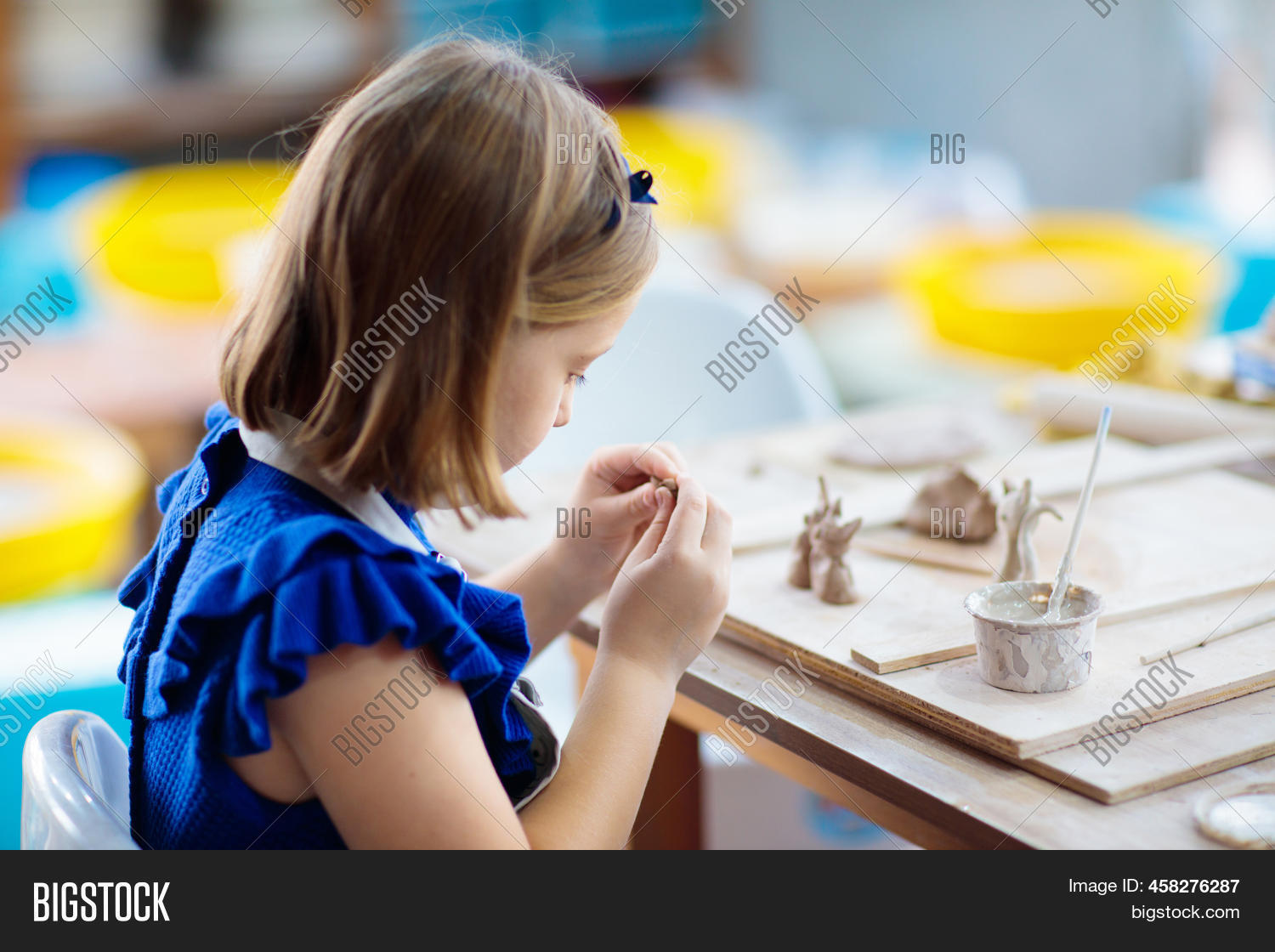 Child Pottery Wheel. Image & Photo (Free Trial) | Bigstock