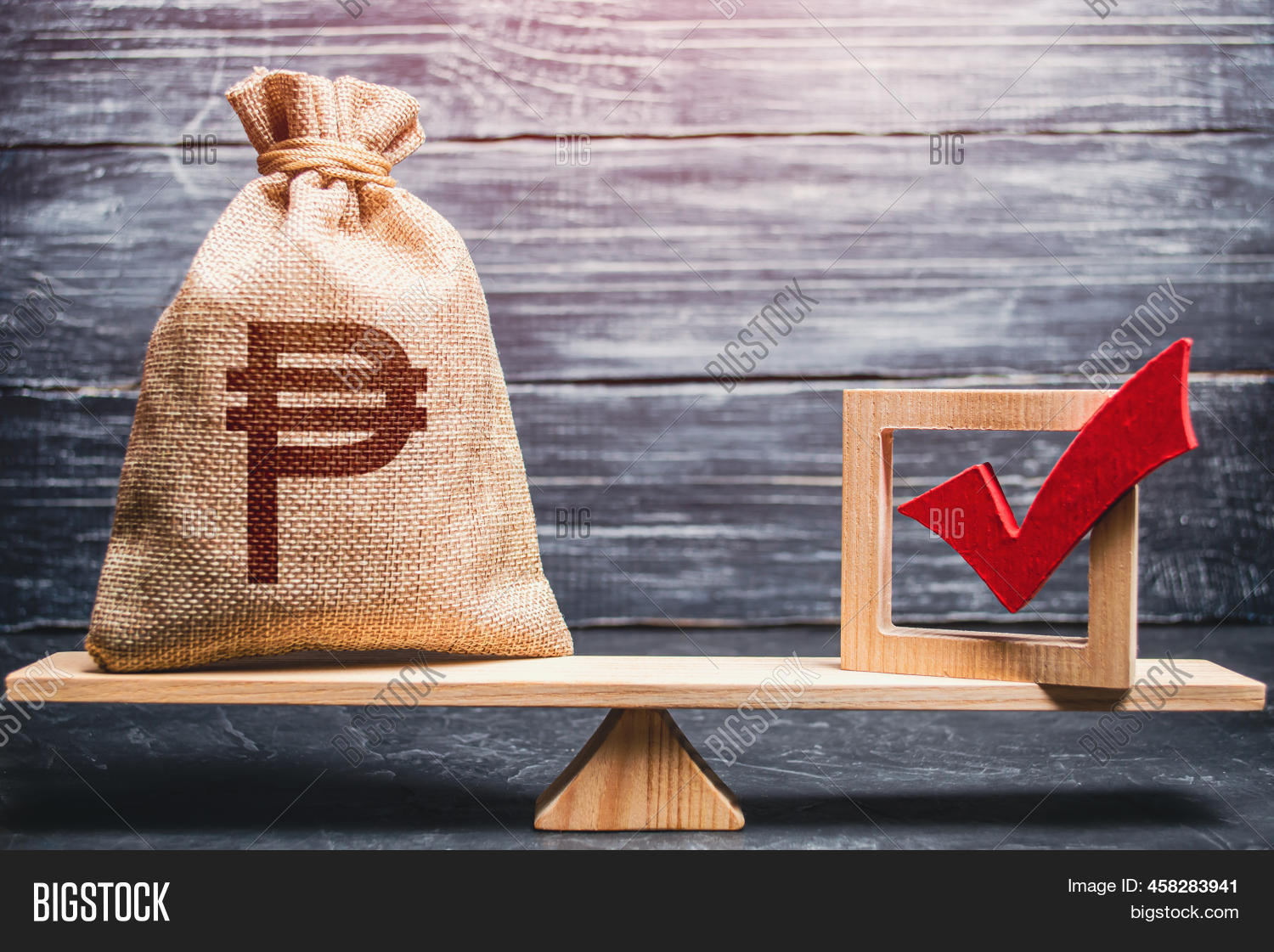 Red Vote Tick Image & Photo (Free Trial) | Bigstock