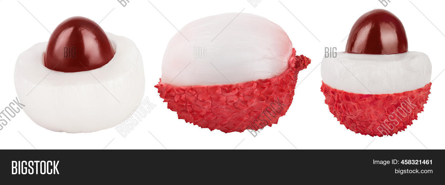Lychee Fruit Isolated Image & Photo (Free Trial) | Bigstock