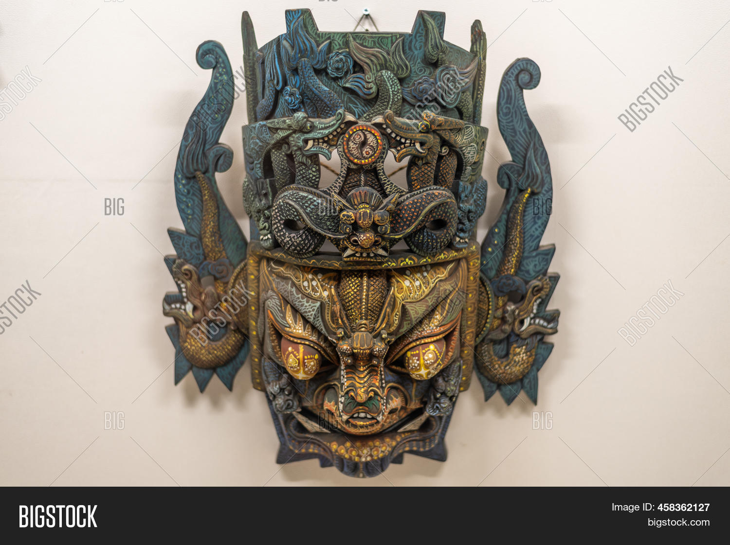 Folklore Masks Hahoe Image & Photo (Free Trial) | Bigstock
