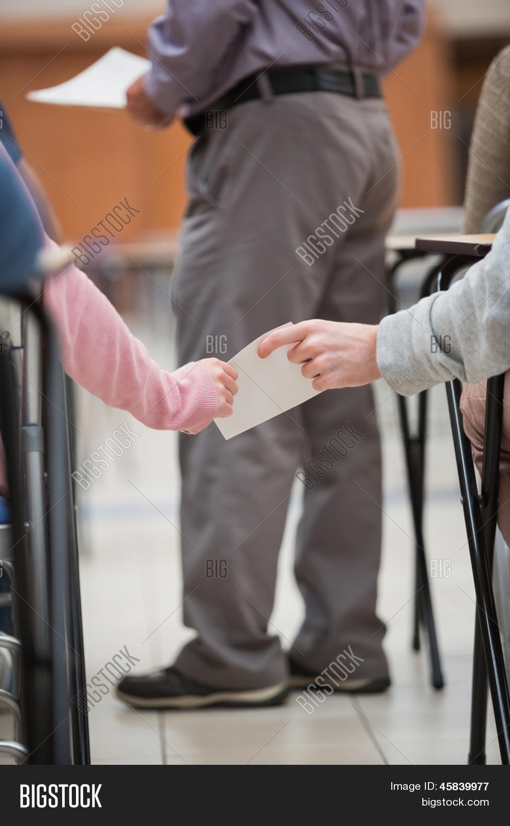 Students Passing Note Image & Photo (Free Trial) | Bigstock