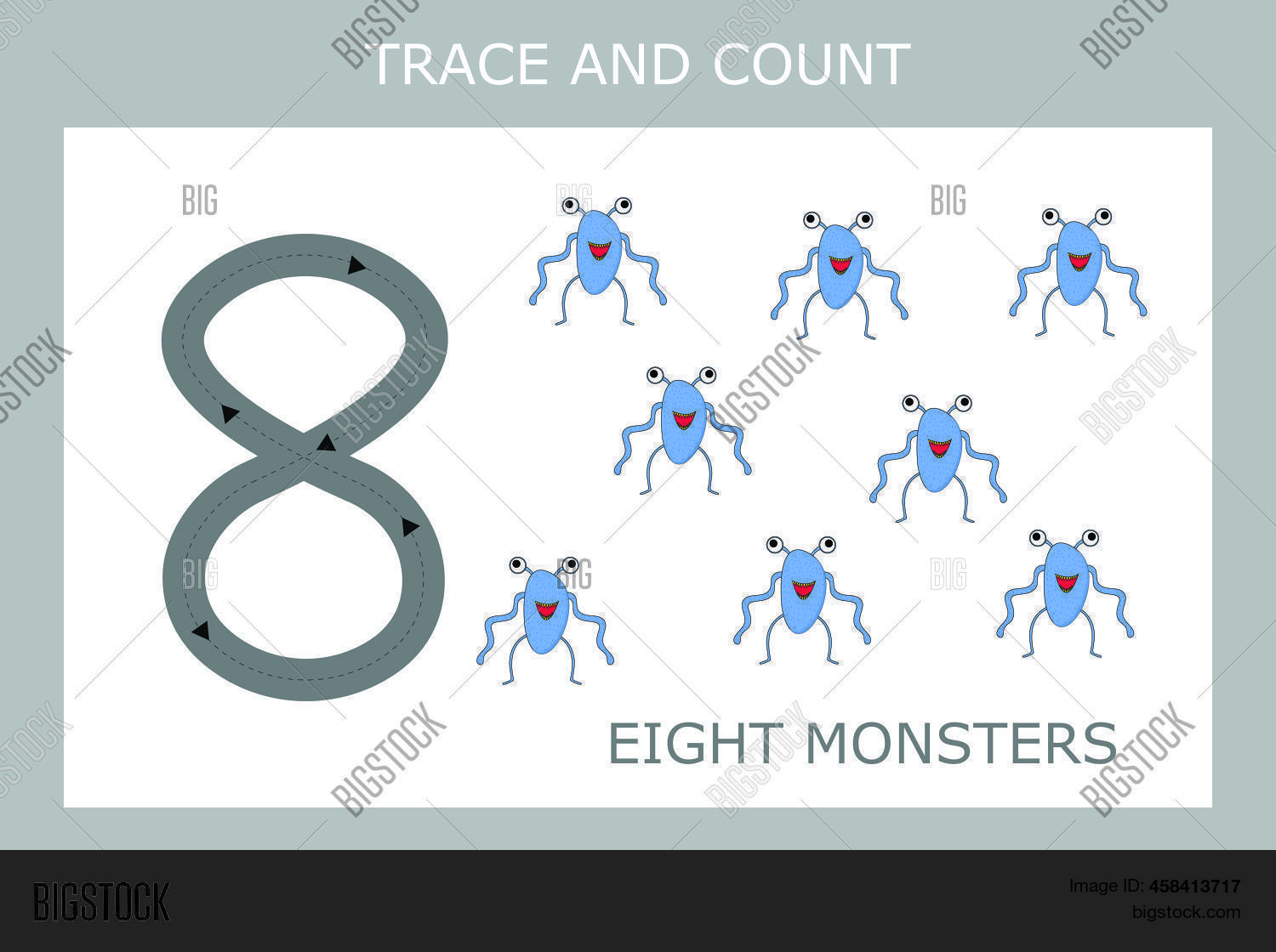 Numbers Kids. Vector & Photo (Free Trial) | Bigstock