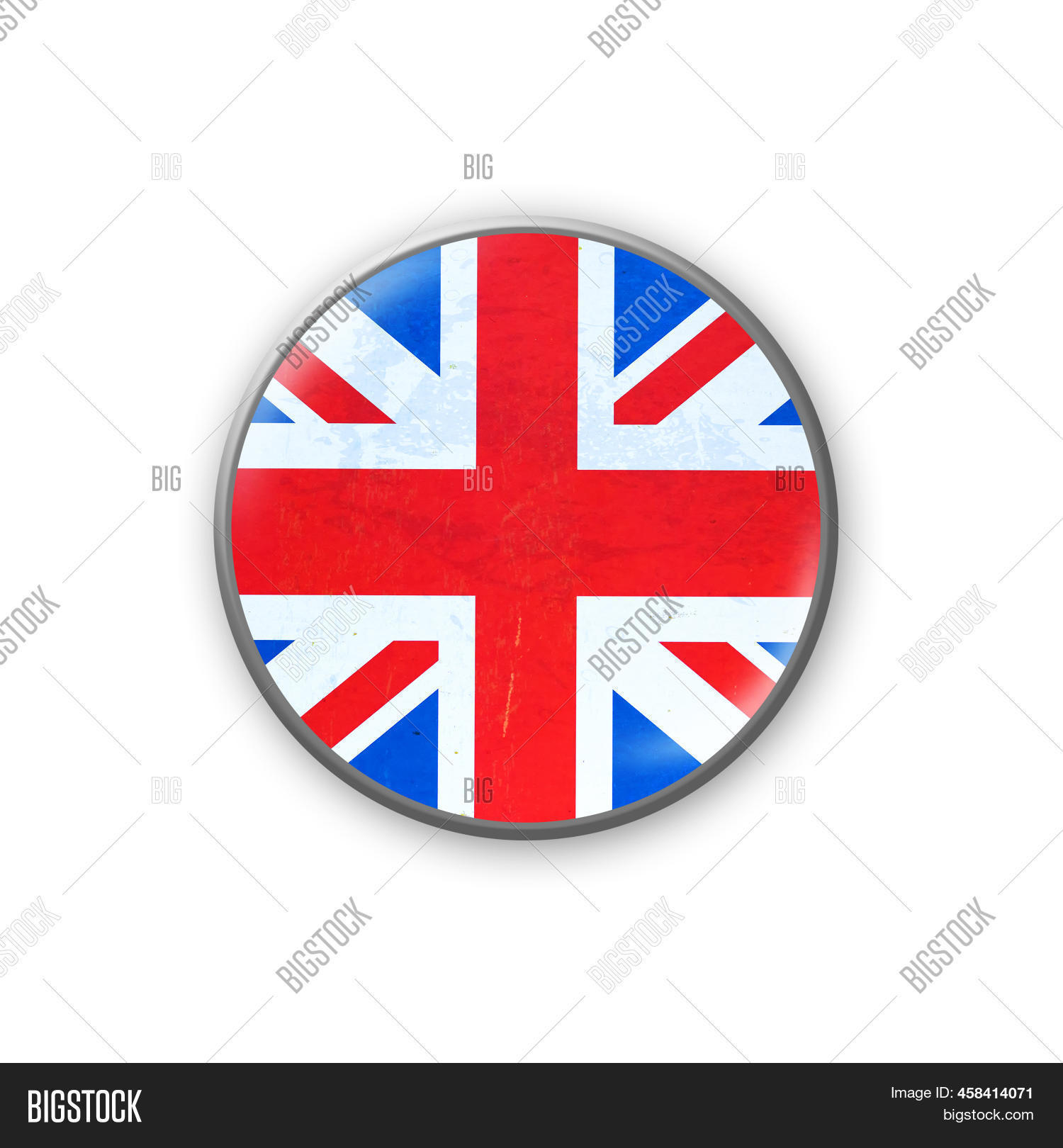 England Flag. Round Image & Photo (Free Trial) | Bigstock