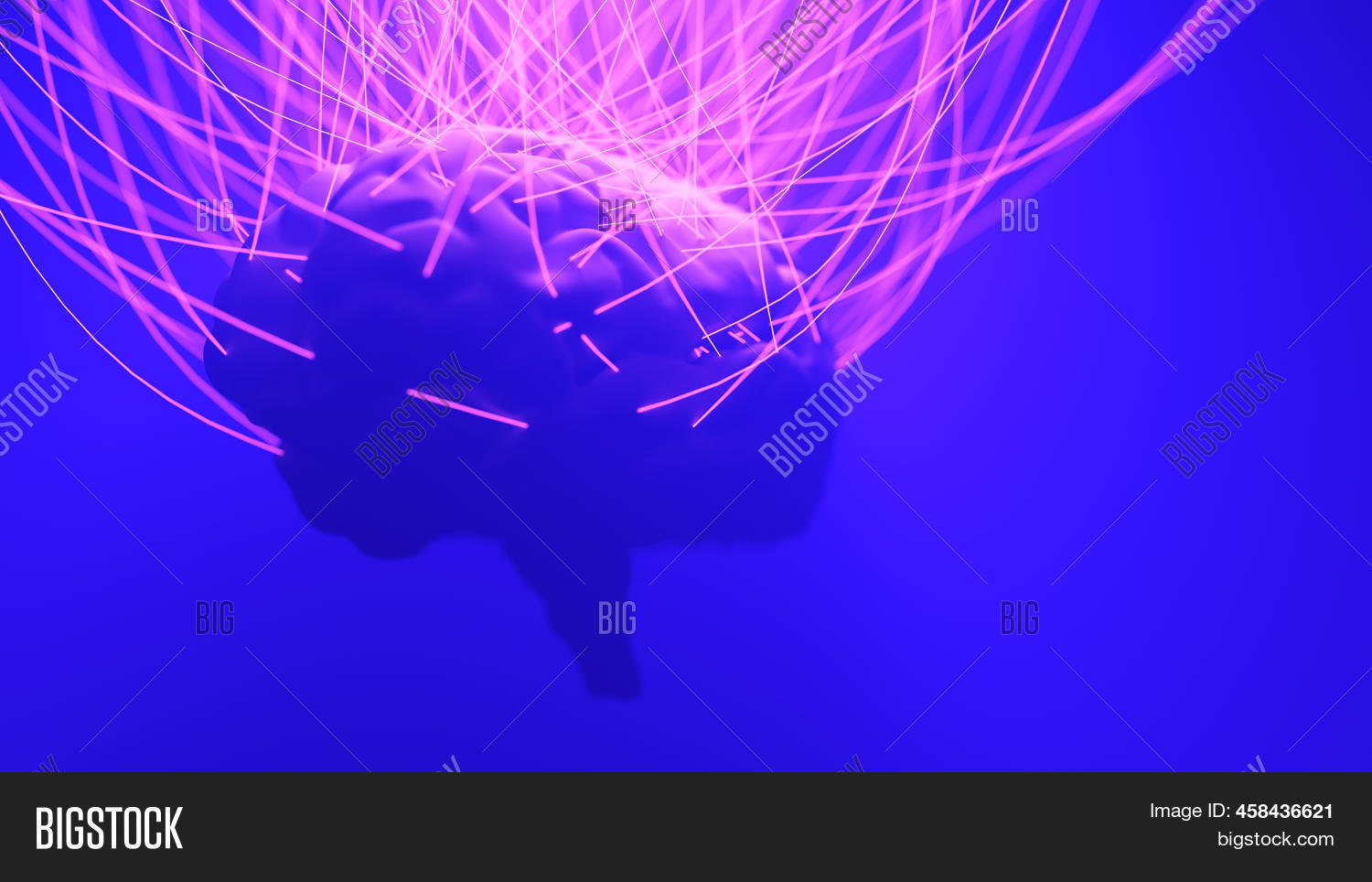Brain Many Connected Image & Photo (Free Trial) | Bigstock