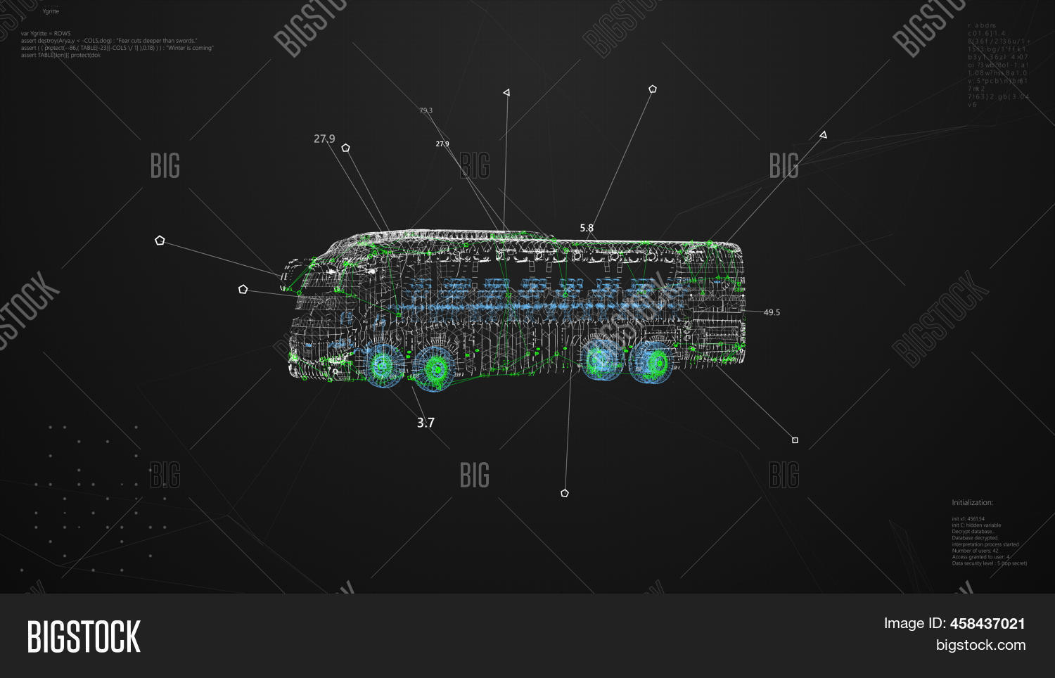 Bus Model Ui Animation Image & Photo (Free Trial) | Bigstock