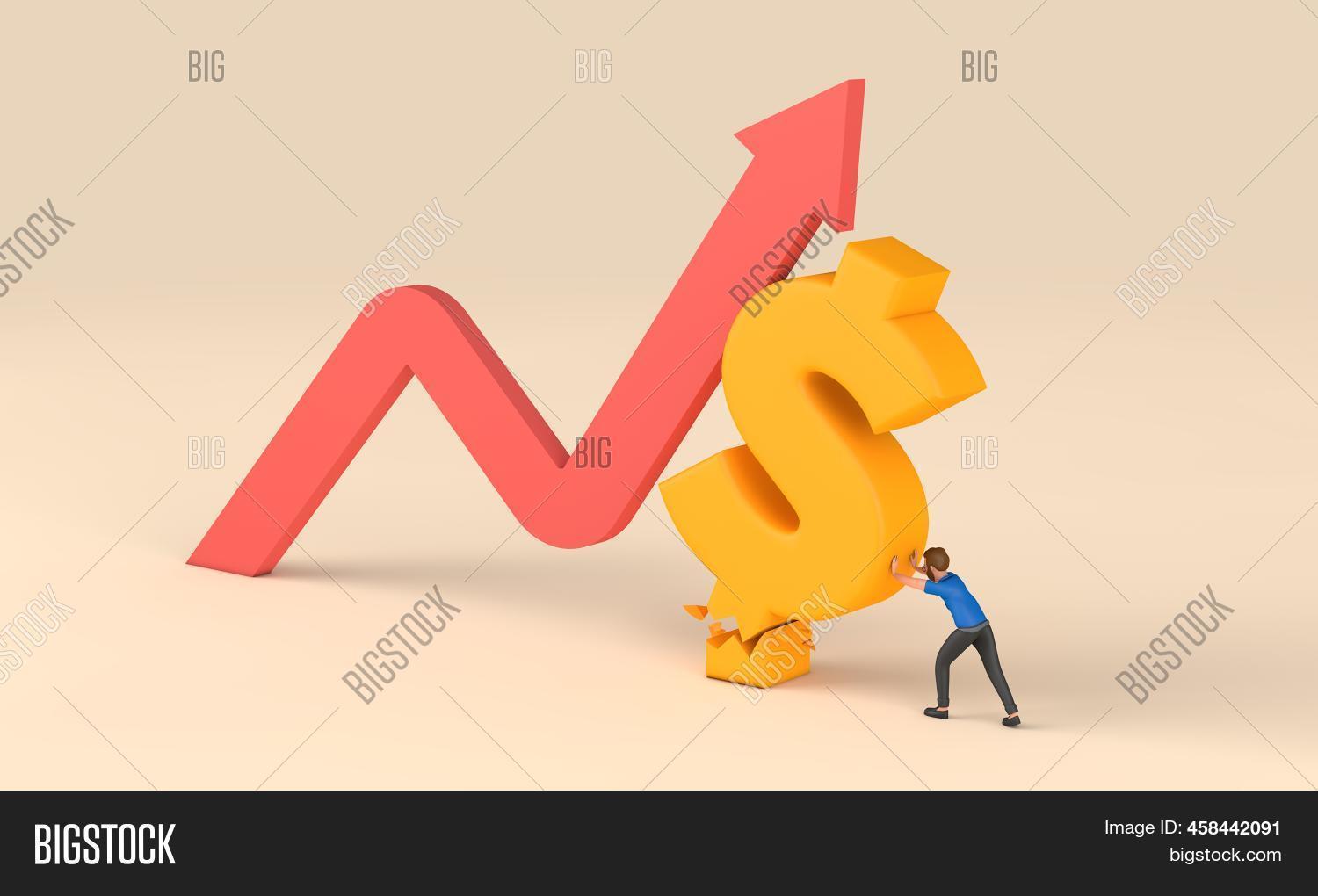 Dollar Sign Being Hit Image & Photo (Free Trial) | Bigstock