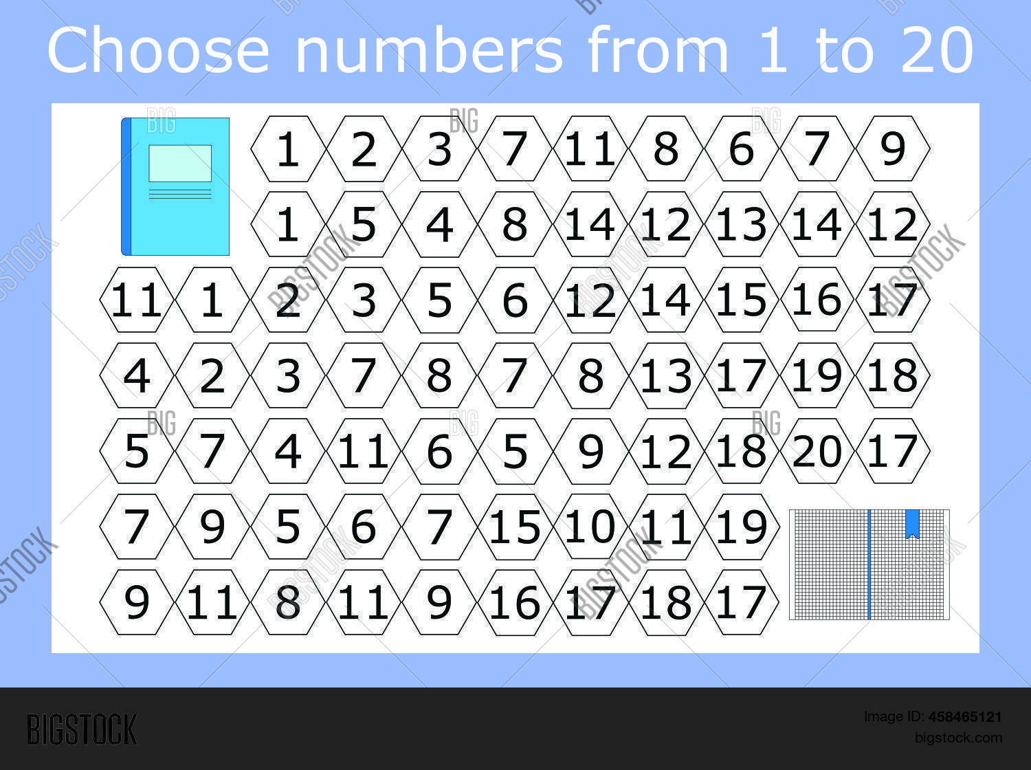 Counting Maze Kids. Vector & Photo (Free Trial) | Bigstock