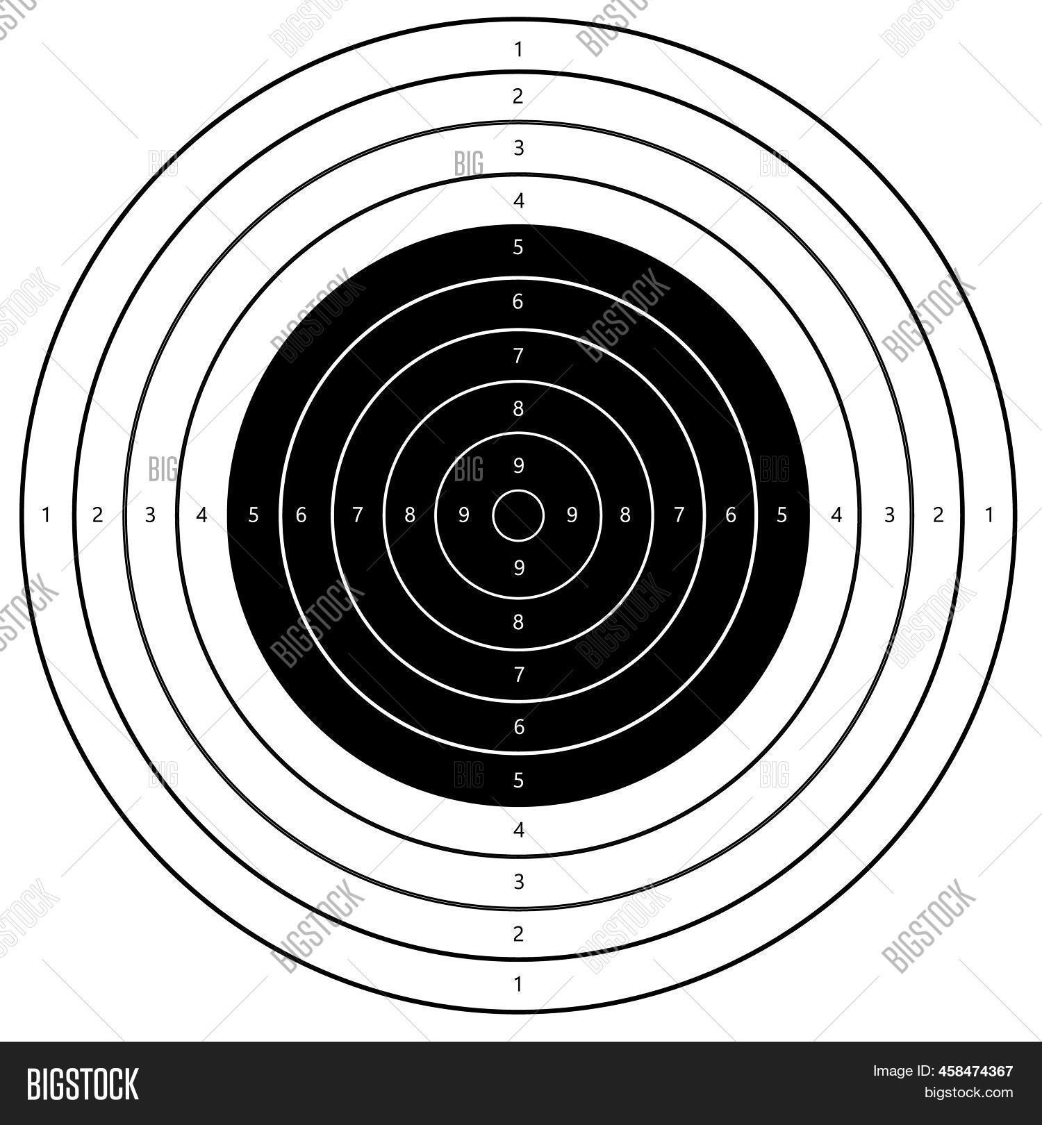 Blank Gun Target. Image & Photo (Free Trial) | Bigstock