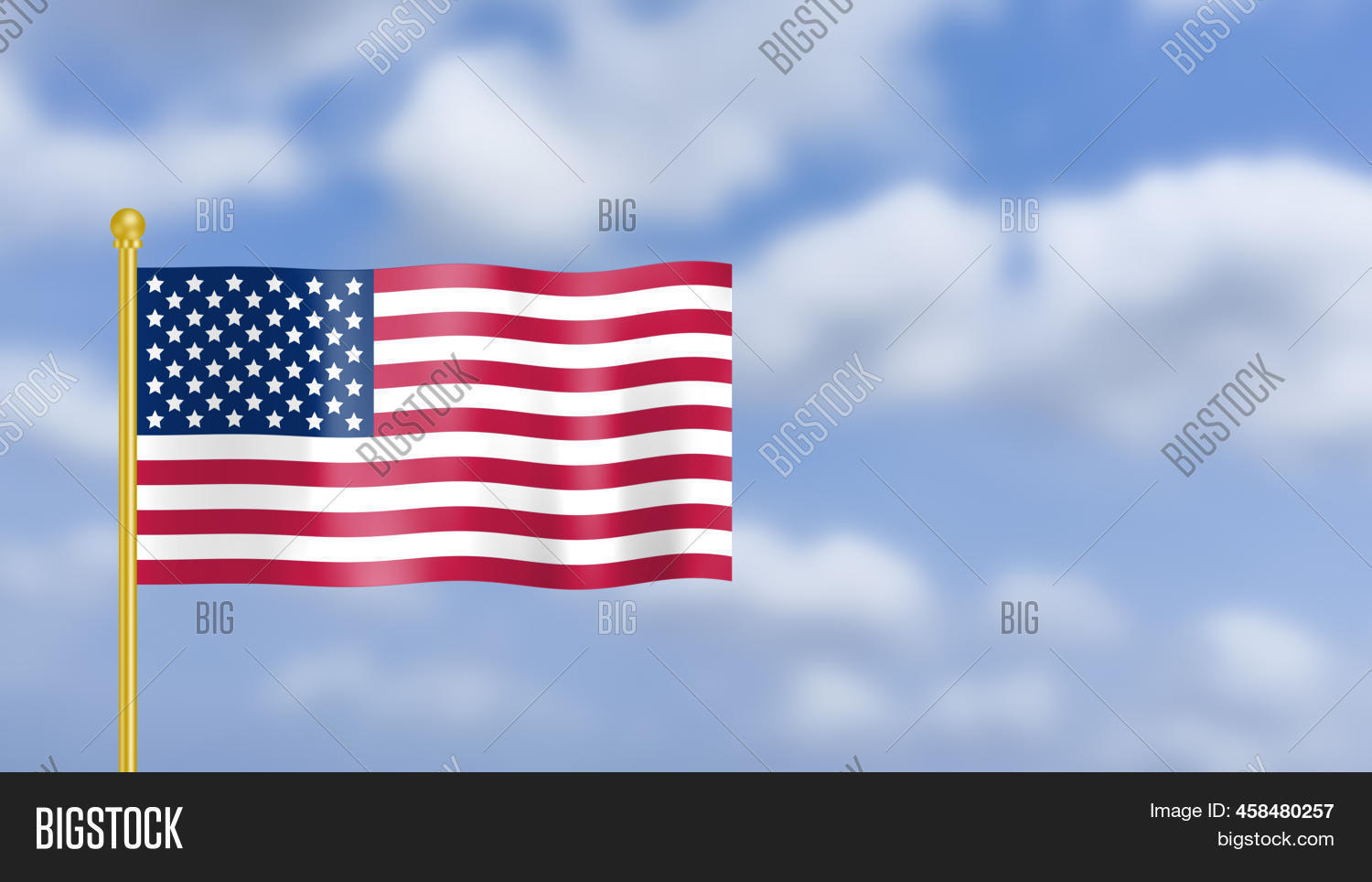 American Flag Waving Image & Photo (Free Trial) | Bigstock