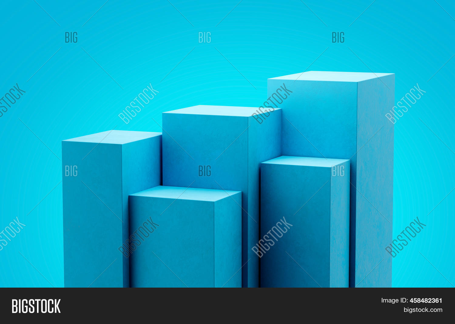 Modern Light Blue Cube Image & Photo (Free Trial) | Bigstock