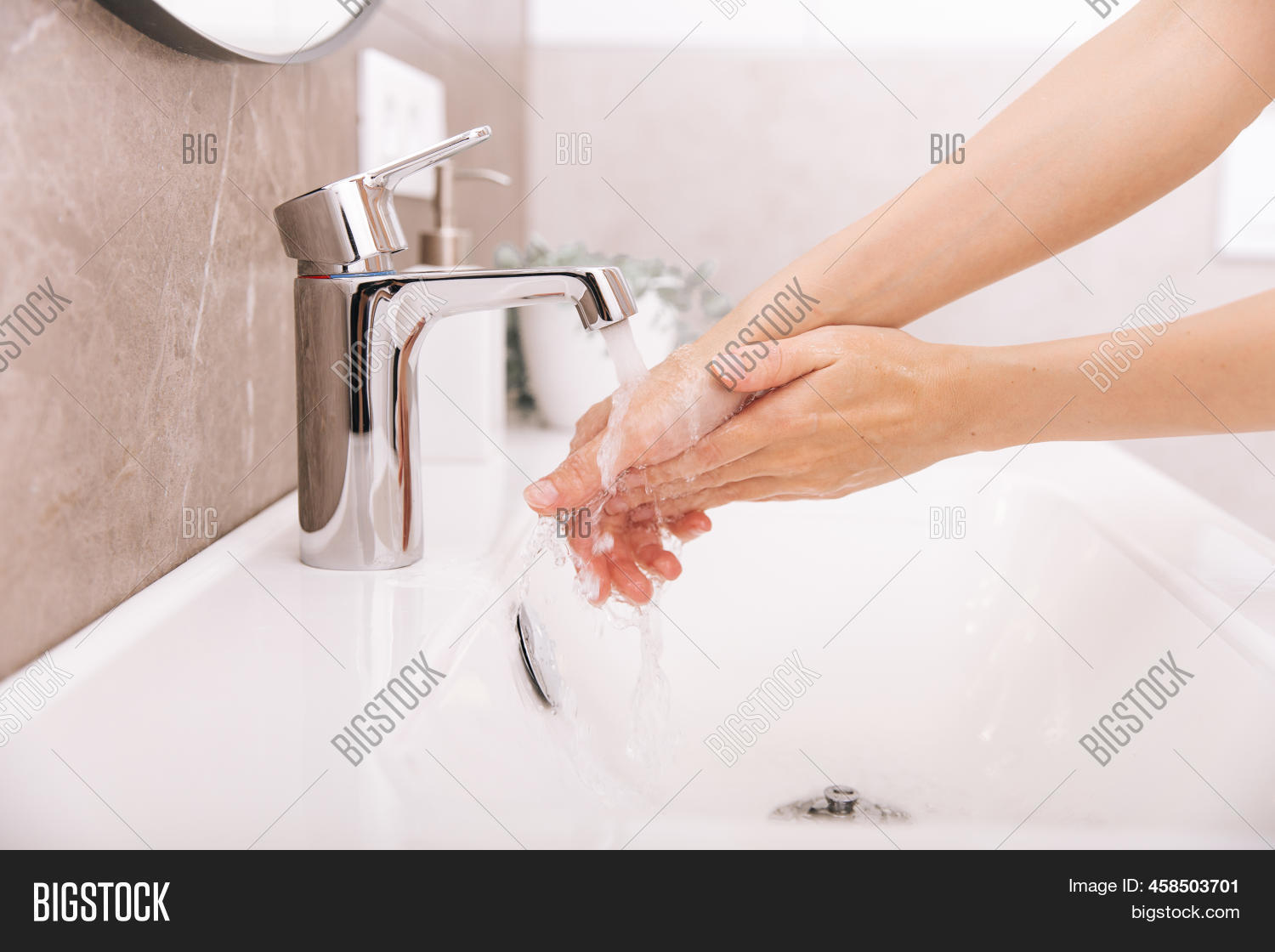 Washing Hands Under Image & Photo (Free Trial) | Bigstock