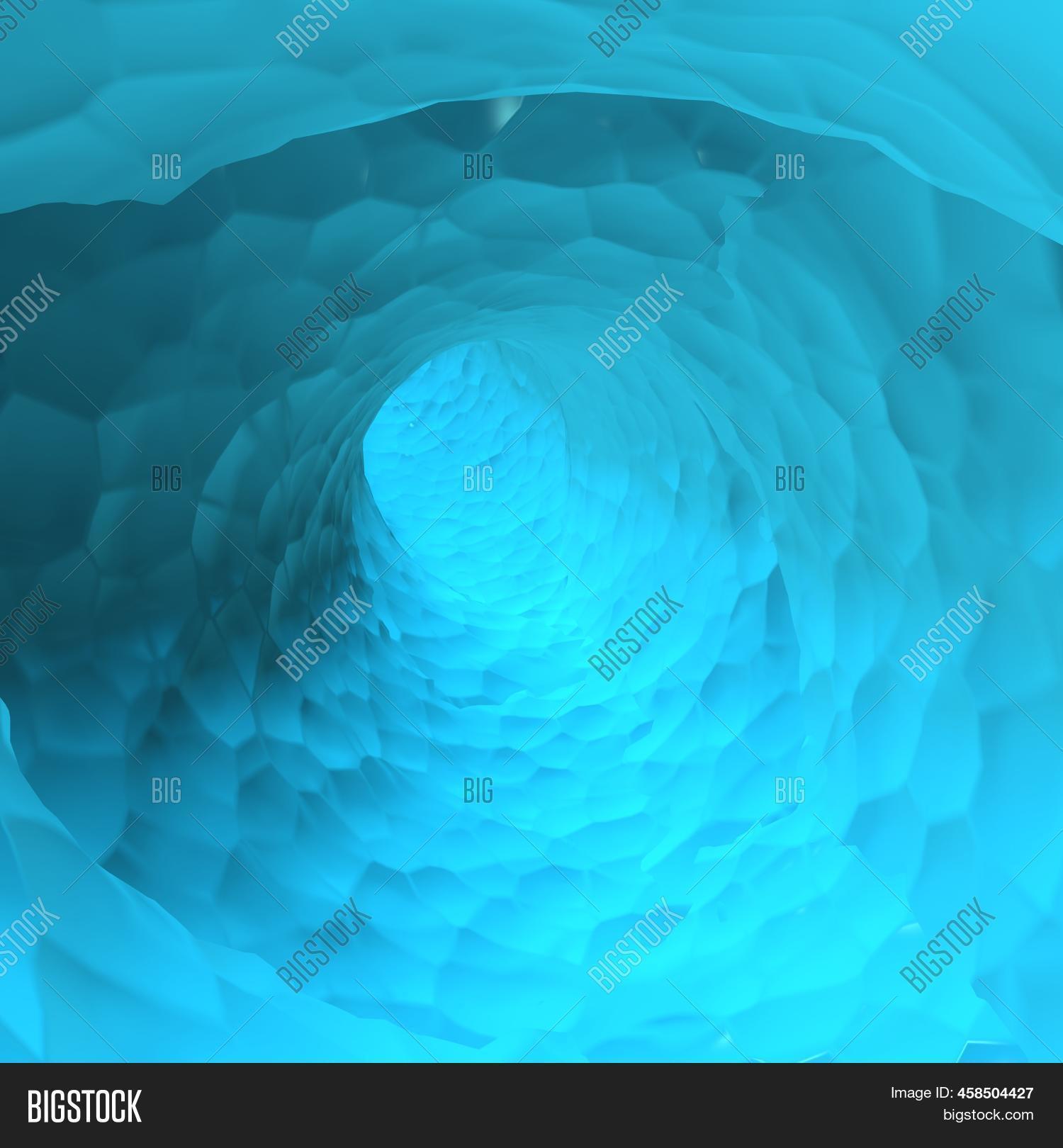 Abstract Blue Ice Cave Image & Photo (Free Trial) | Bigstock