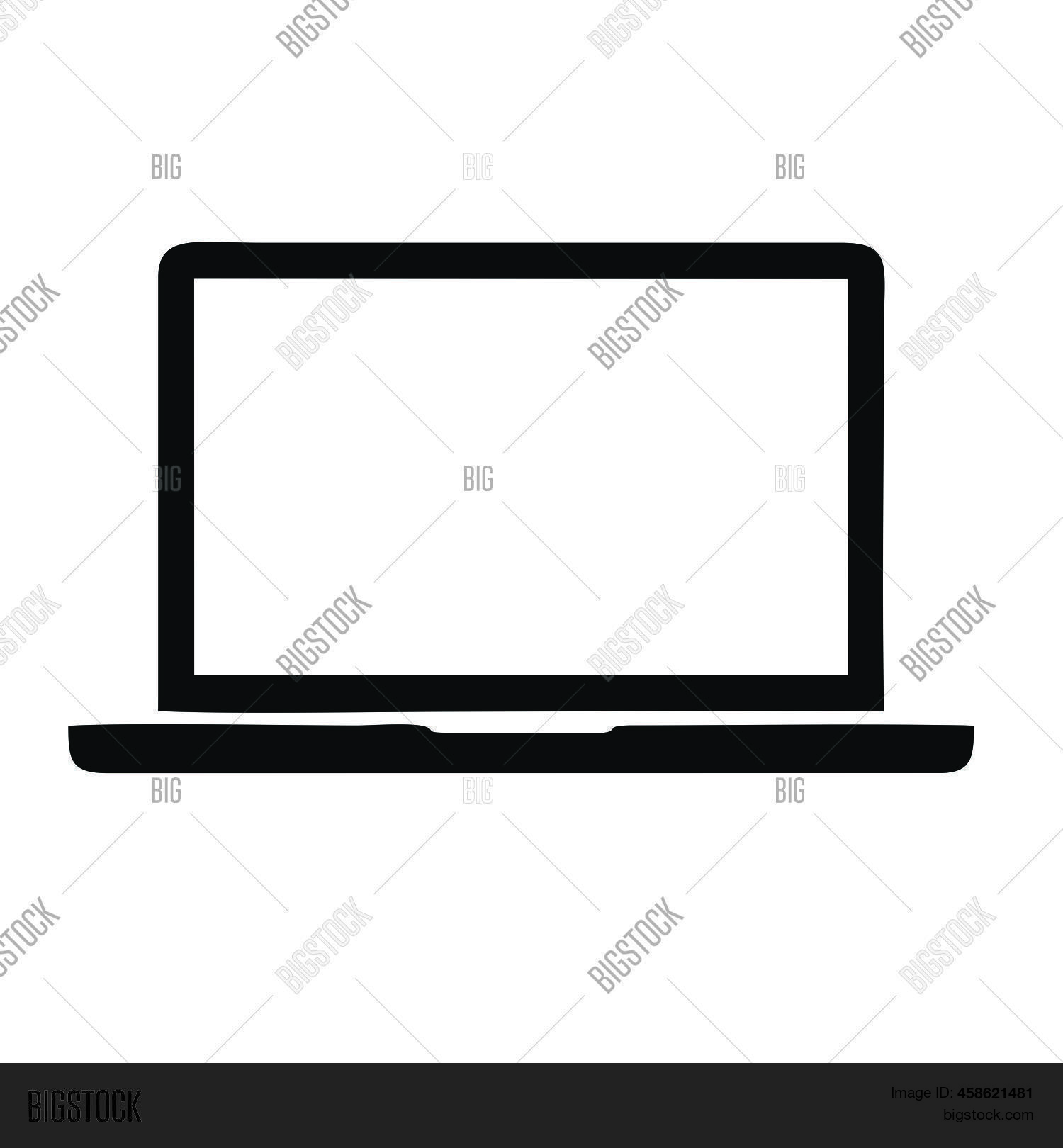Laptop Icon. Laptop Vector & Photo (Free Trial) | Bigstock