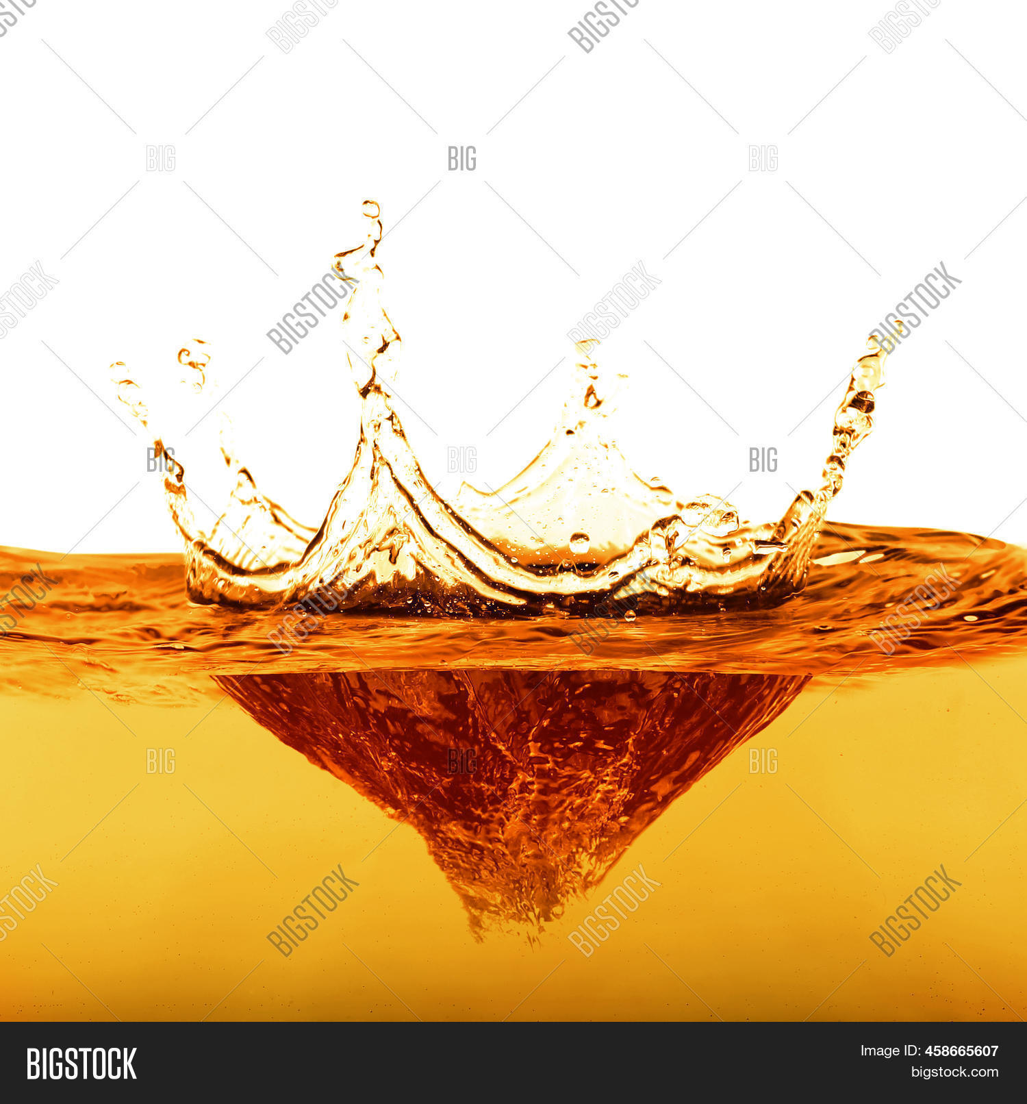 Golden Oily Liquid Image & Photo (Free Trial) | Bigstock