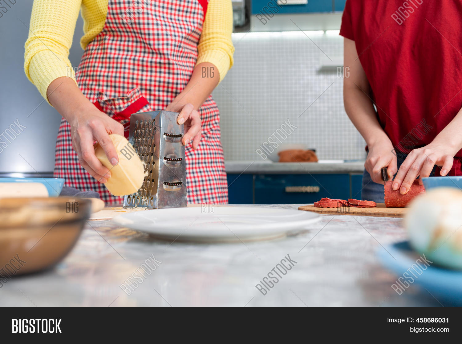 Two Women Cooking Image & Photo (Free Trial) | Bigstock