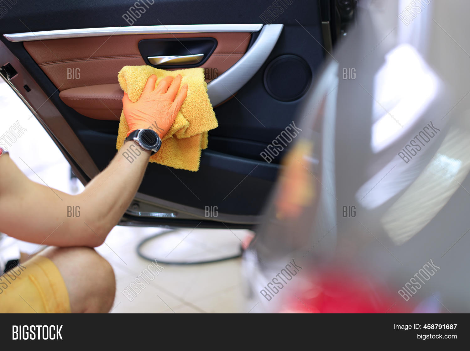 Hand Cleaning Car Image & Photo (Free Trial) | Bigstock