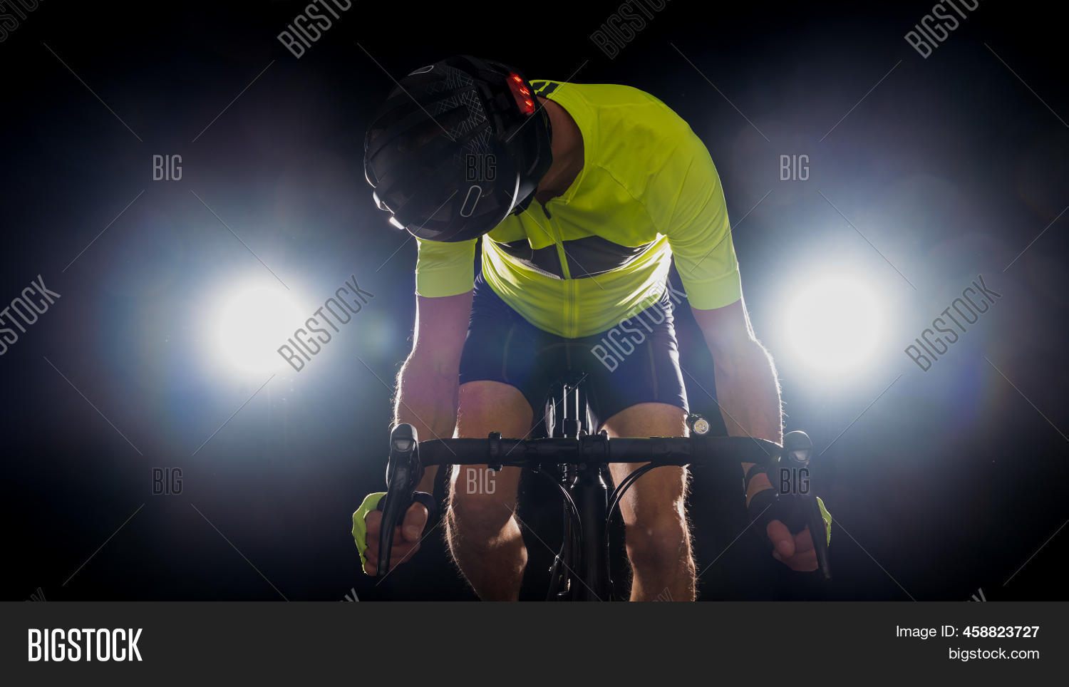 Back Lit Cyclist Image & Photo (Free Trial) | Bigstock