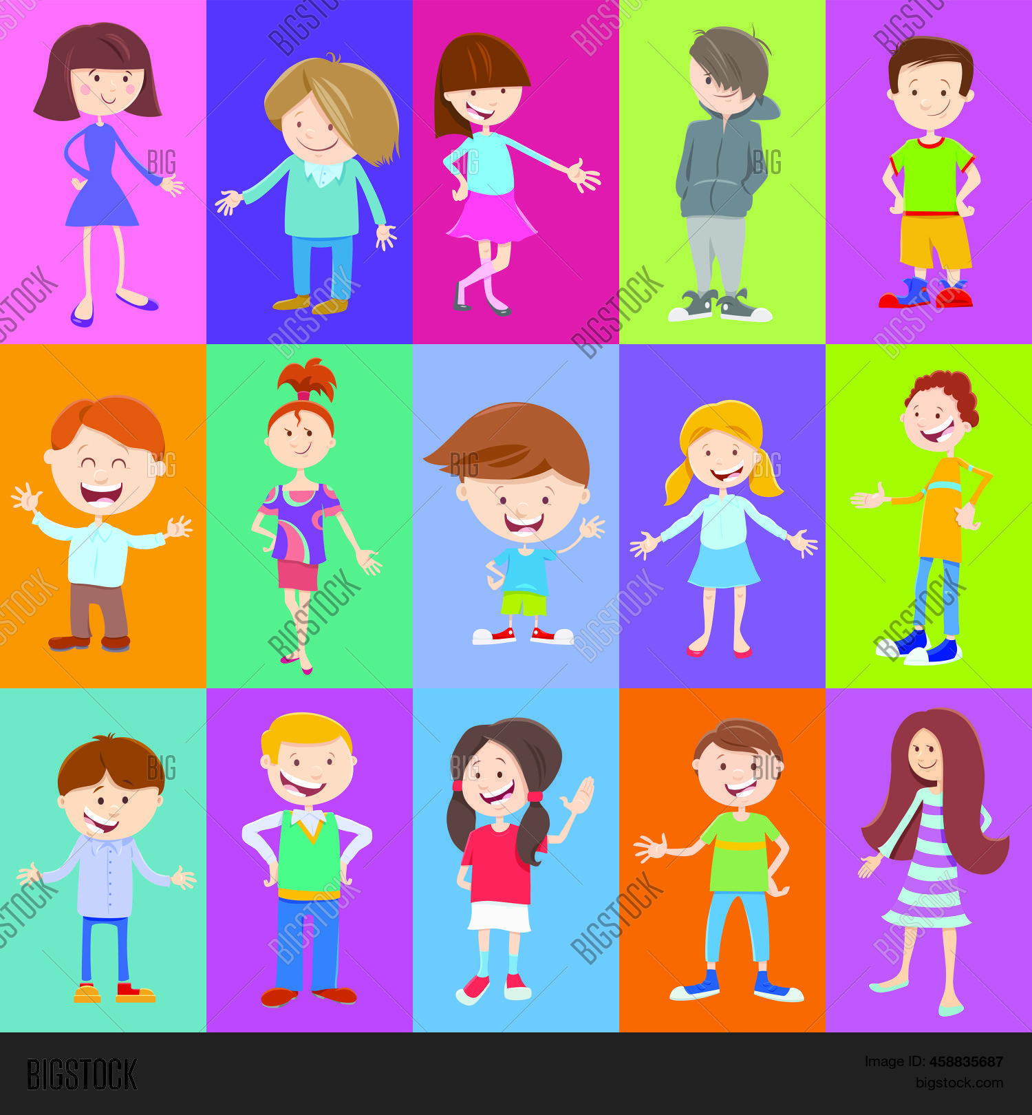 Cartoon Illustration Vector & Photo (Free Trial) | Bigstock