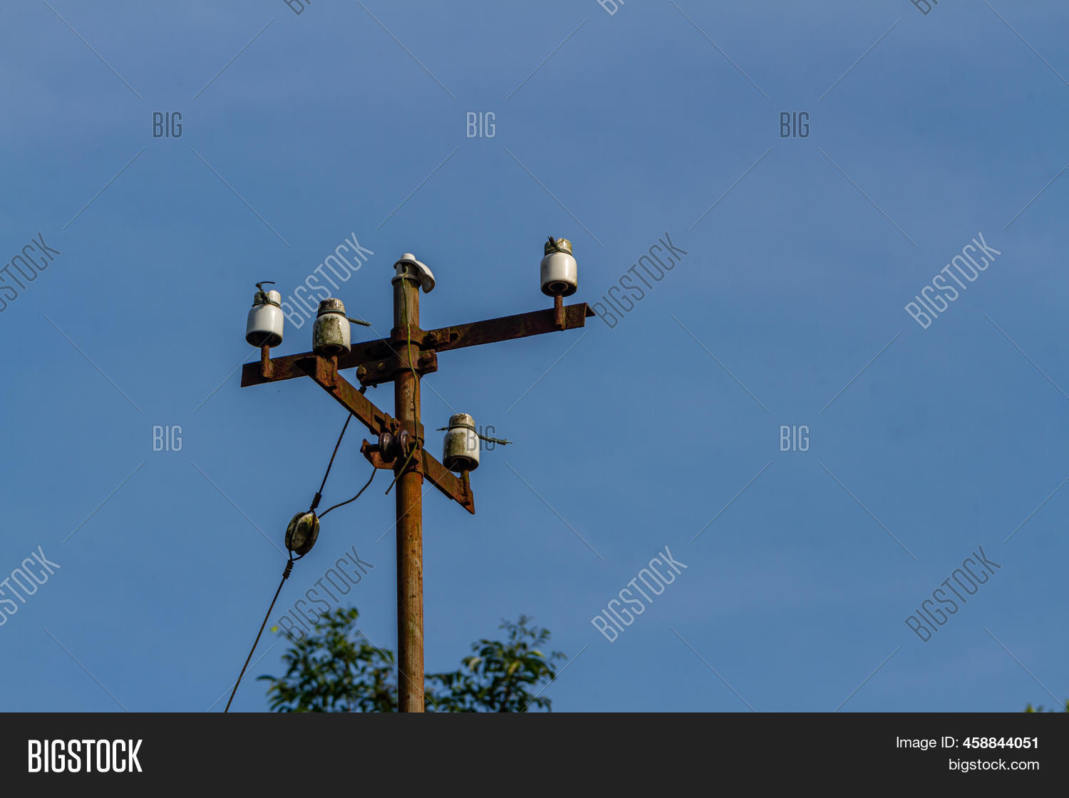 Old Power Pole Image & Photo (Free Trial) | Bigstock