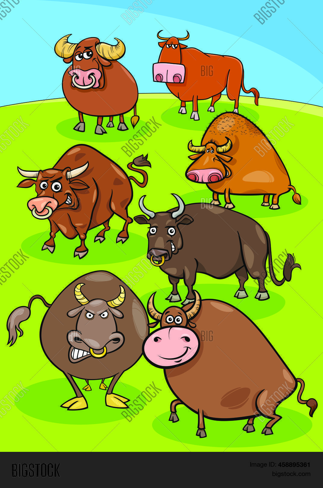 Cartoon Illustration Vector & Photo (Free Trial) | Bigstock