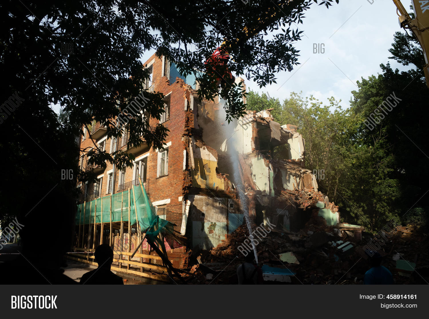 Demolition Brick Image & Photo (Free Trial) | Bigstock