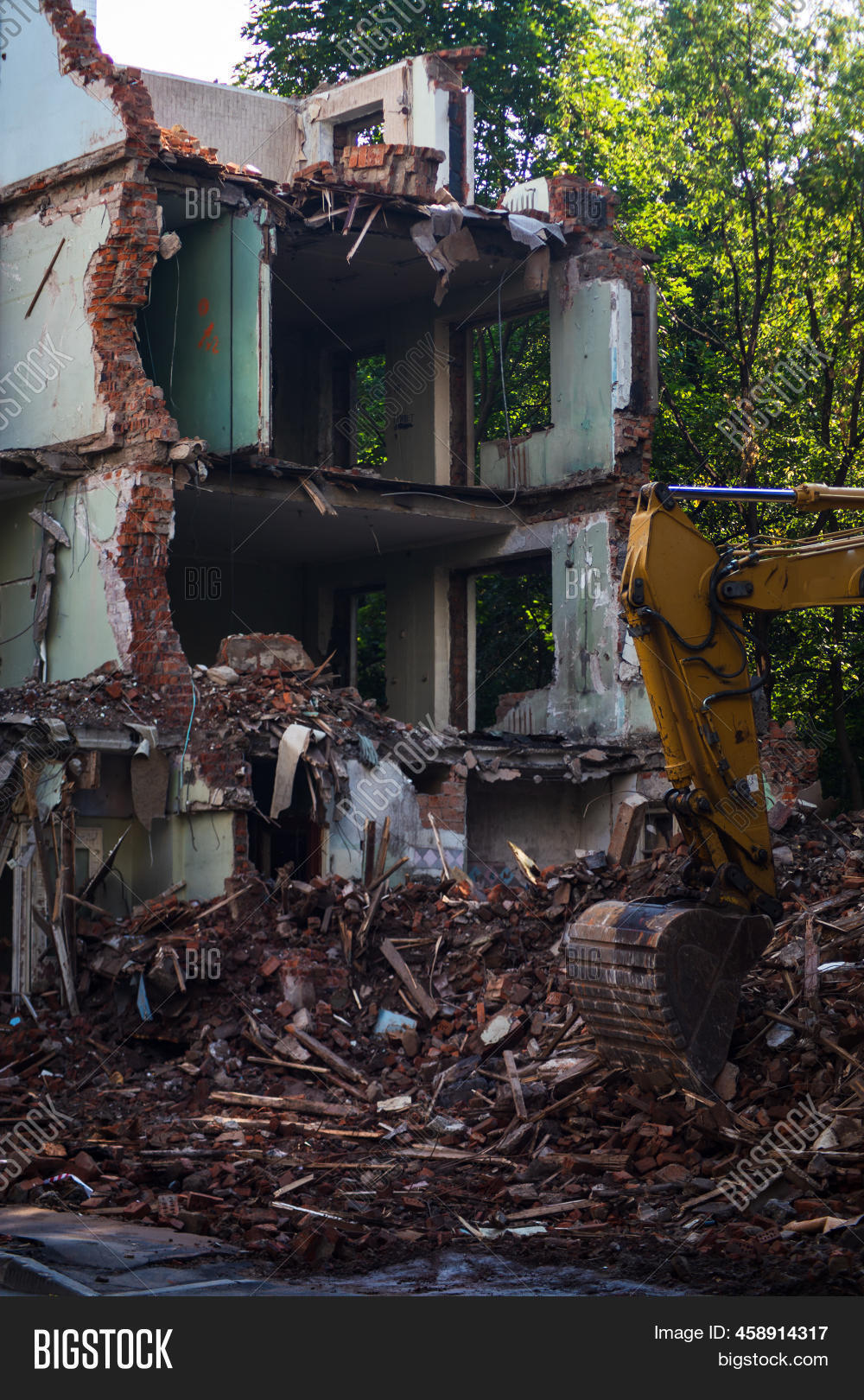 Demolition Brick Image & Photo (Free Trial) | Bigstock