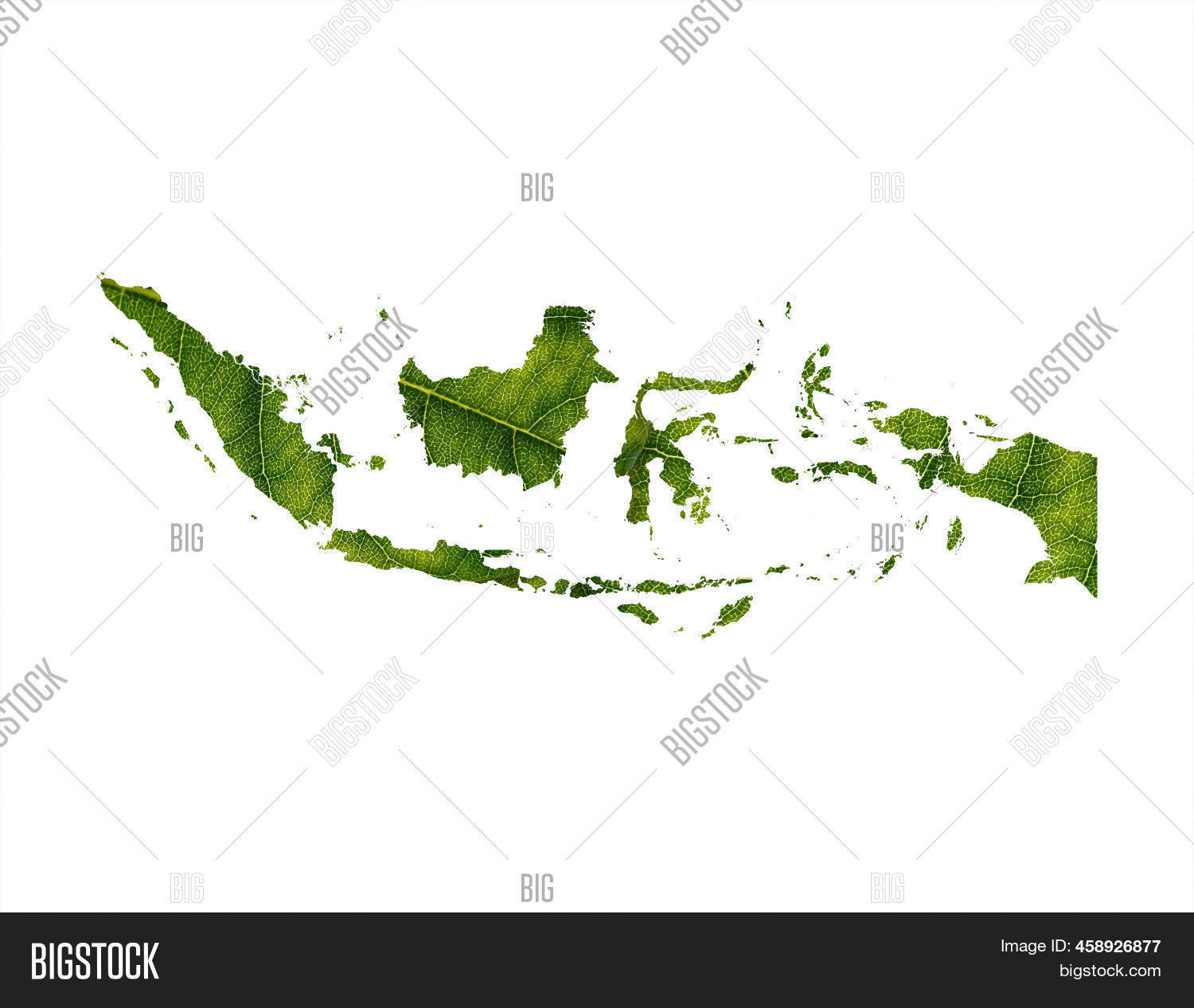 Indonesia Map Made Image & Photo (Free Trial) | Bigstock