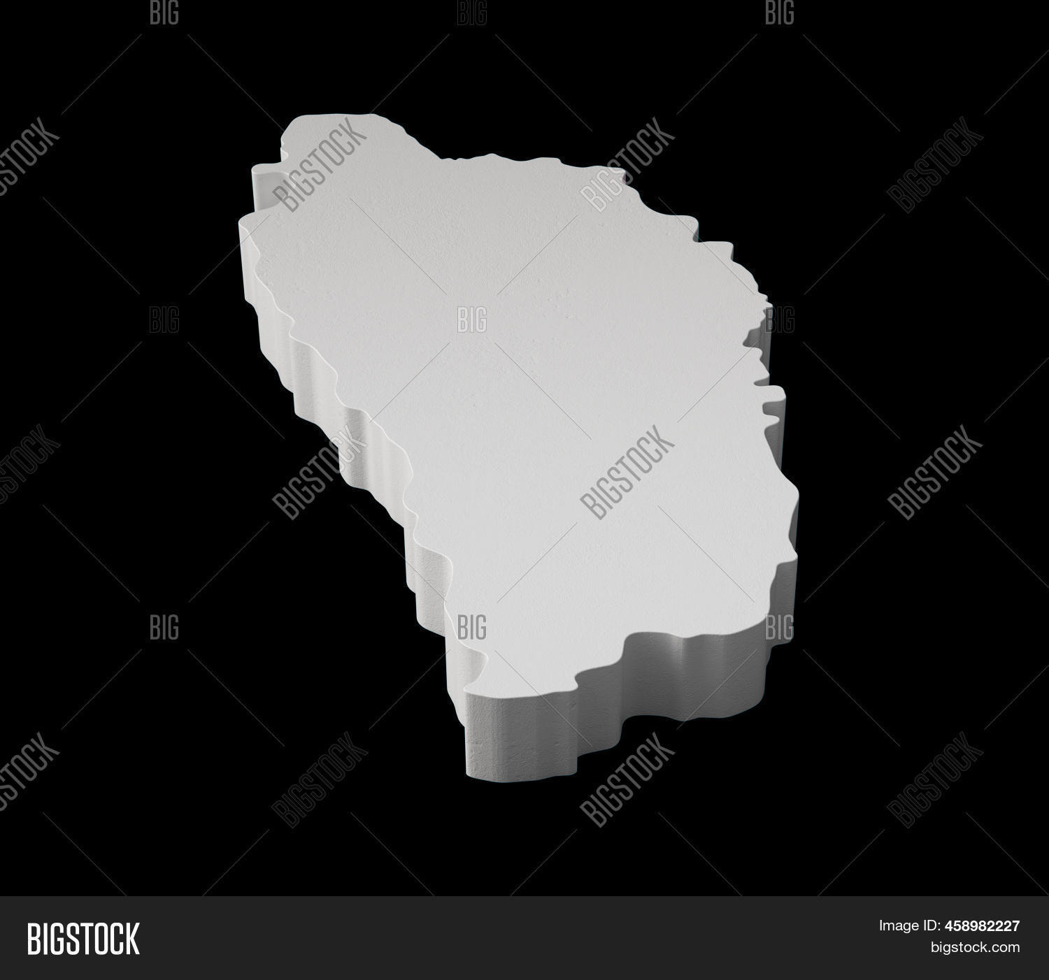 Dominica 3d Map Image & Photo (Free Trial) | Bigstock