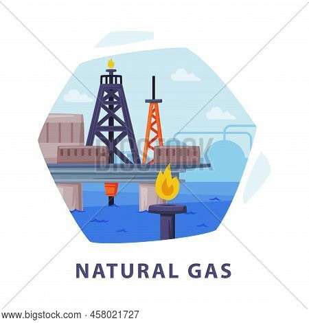 Natural Gas Resource Vector & Photo (Free Trial) | Bigstock
