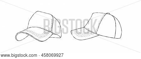 Drawn Cap. Baseball Vector & Photo (Free Trial) | Bigstock
