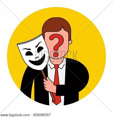 Hide Your Face Behind Vector & Photo (Free Trial) | Bigstock