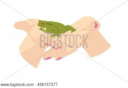 Frog Female Hands. Vector & Photo (Free Trial) | Bigstock
