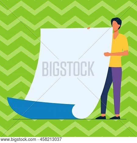 Man Standing Drawing Vector & Photo (Free Trial) | Bigstock