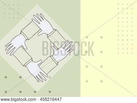 Four Hands Drawing Vector & Photo (Free Trial) | Bigstock