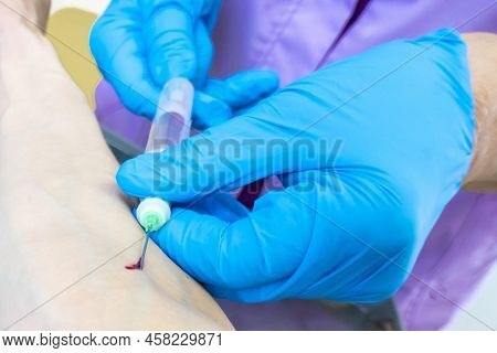 Close Nurse Pricking Image & Photo (Free Trial) | Bigstock