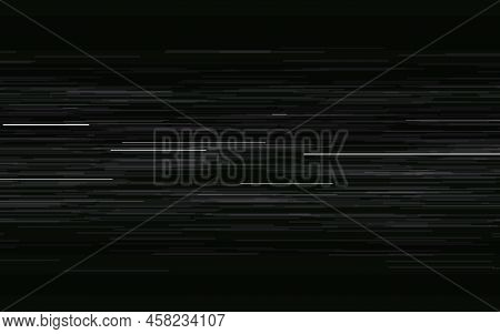 Glitch White Lines. Vektörü (Ücretsiz Deneme) | Bigstock