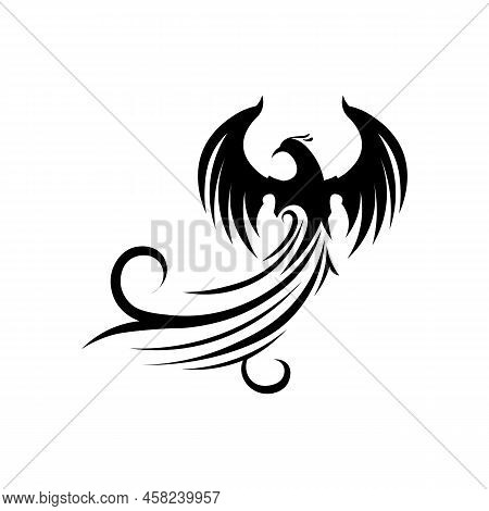 Phoenix Bird Symbol Vector & Photo (Free Trial) | Bigstock