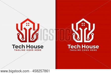 Abstract Tech House Vector & Photo (Free Trial) | Bigstock