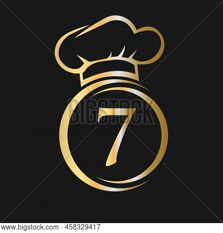 Initial Letter 7 Vector & Photo (Free Trial) | Bigstock