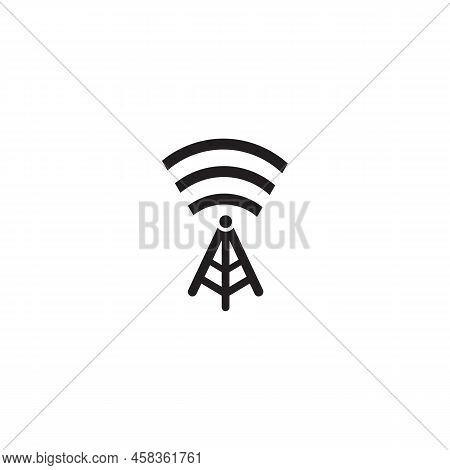 Signal Wave Icon Logo Vector & Photo (Free Trial) | Bigstock