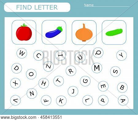 Find First Letter Vector & Photo (Free Trial) | Bigstock