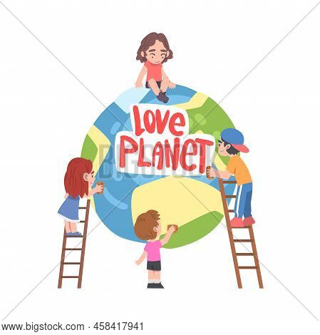 Save Earth Concept. Vector & Photo (Free Trial) | Bigstock