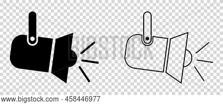 Spotlight Icon Set. Vector & Photo (Free Trial) | Bigstock