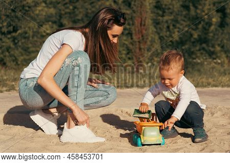 Mother Playing Child Image & Photo (Free Trial) | Bigstock